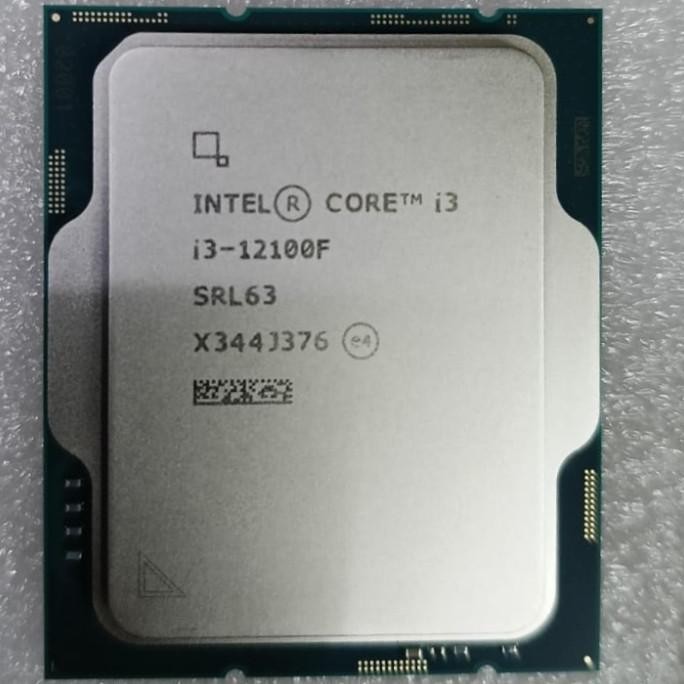 Jual Intel Core I3-12100F 3.3Ghz Up To 4.3Ghz - Cache 12Mb [Tray] Baru ...