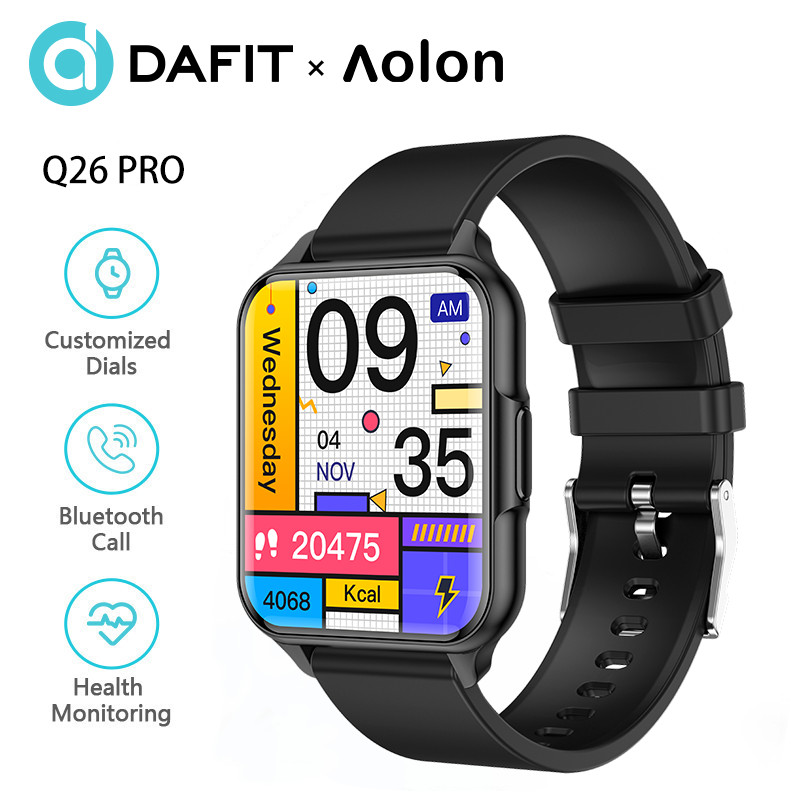 Jual Dafit Q26 PRO Smartwatch Aolon 1.83 Inch Body Temperature Detection Health Monitoring ...