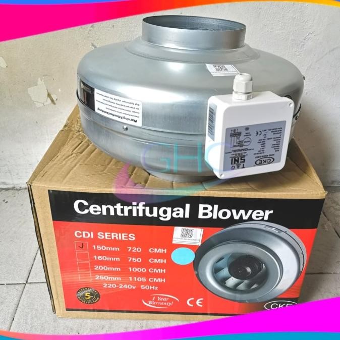 Jual Tersedia Kipas Blower Hisap 6 Inch Ci-Cdi150 Inline Duct Fan ...