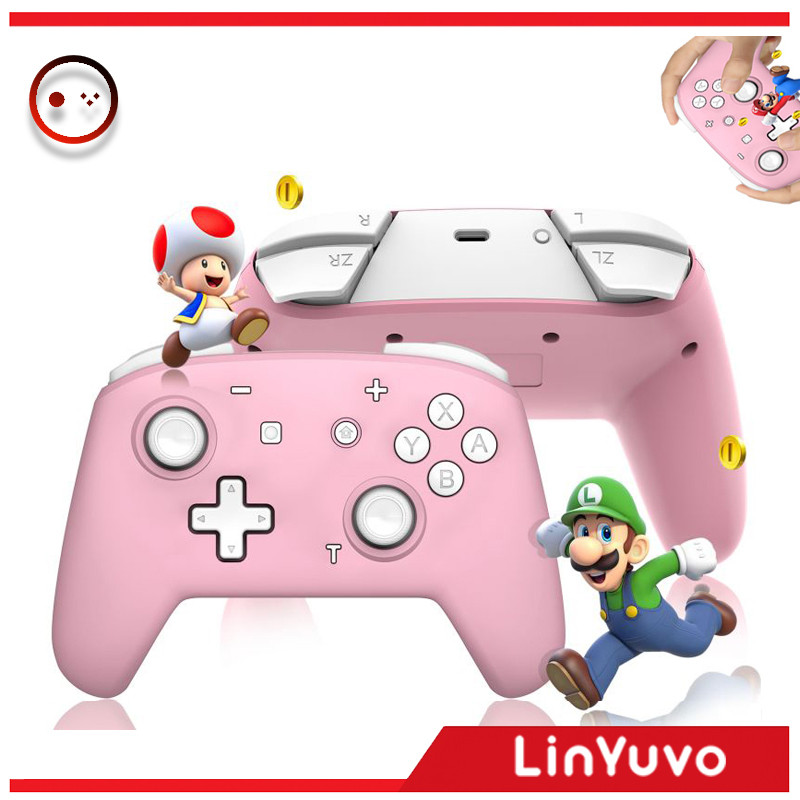 Jual LinYuvo Pengontrol Game Nirkabel Nintendo Switch untuk Pengontrol Pro Nirkabel Switch ...