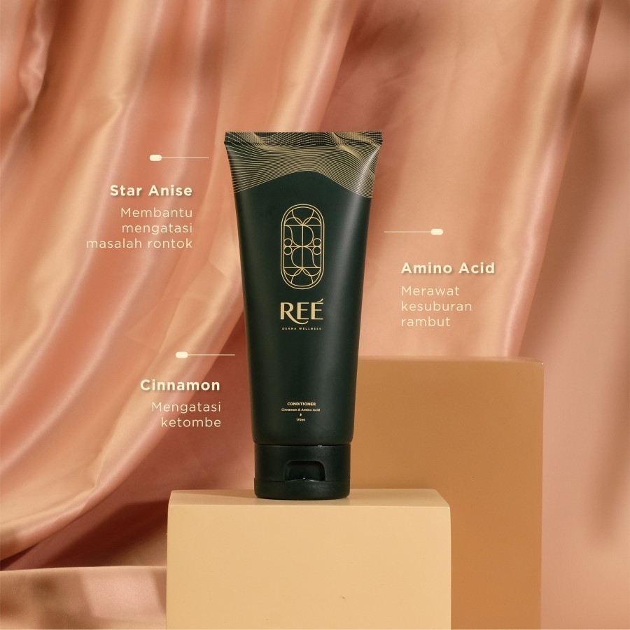 Jual Ree Derma Cinnamon & Amino Acid Conditioner 170ml | Shopee Indonesia