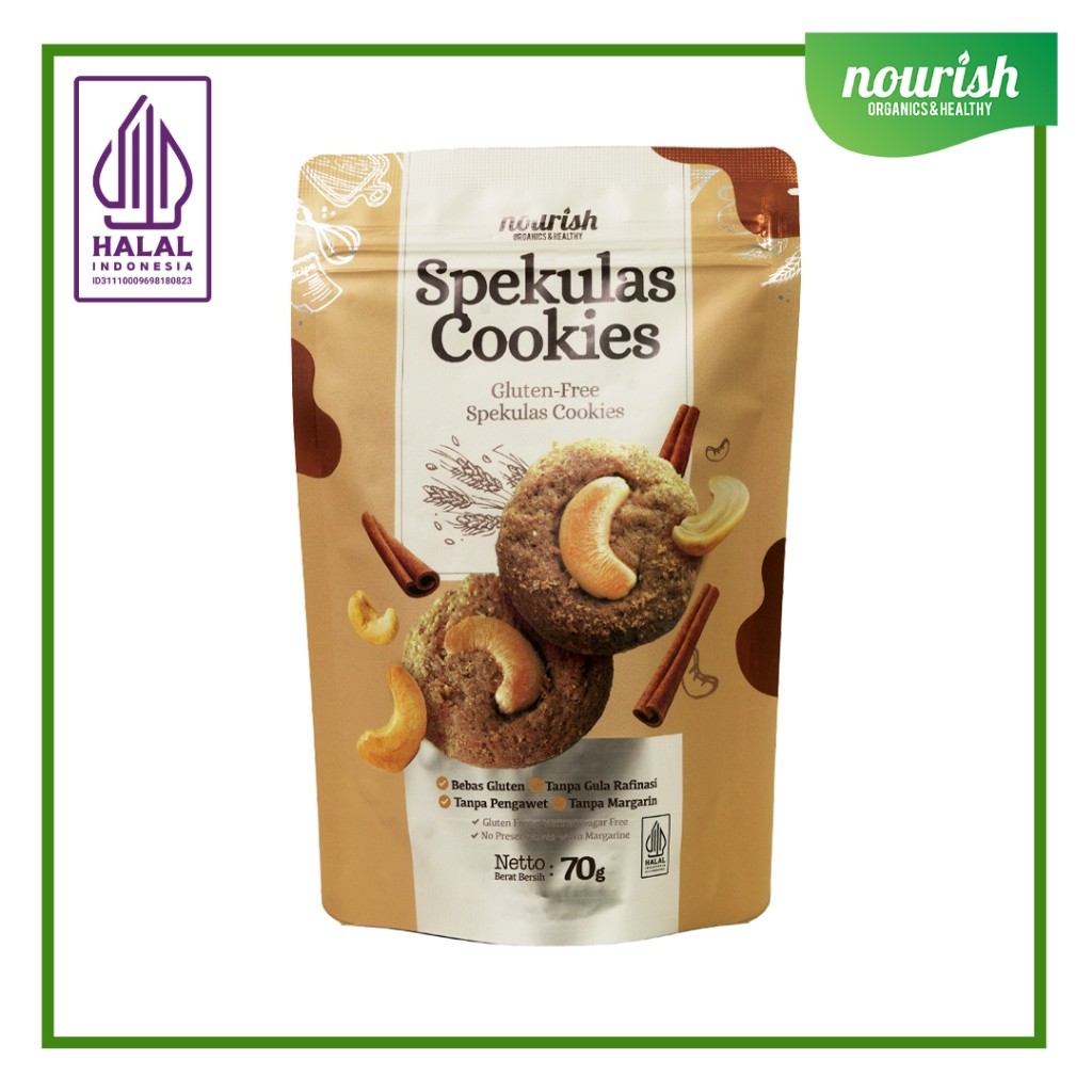 Jual Spekulas Cookies - Gluten Free Cookies 70gr | Shopee Indonesia