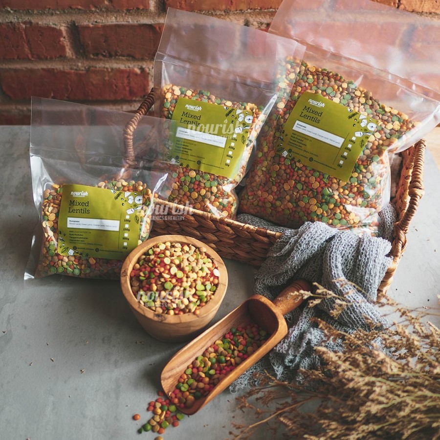 Jual Mixed Lentil 100gr | Shopee Indonesia