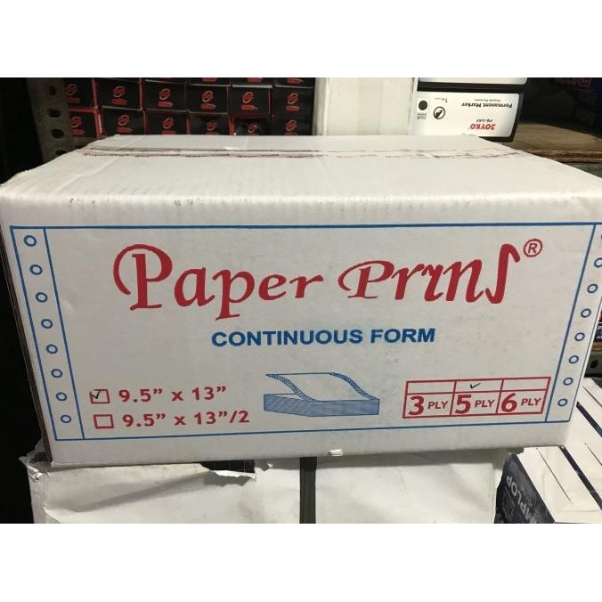 Jual Kertas Continuous Form Paper Print 9.5 X 13 5 Ply !! Hanscollect ...