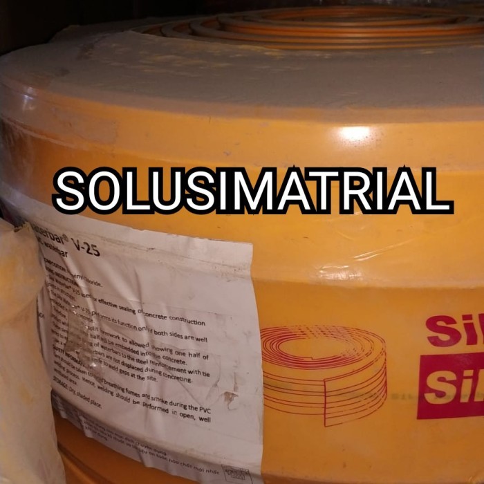 Jual WATERSTOP PVC SIKA WATERBAR TYPE V-25 V 25 ROLL 20M | Shopee Indonesia