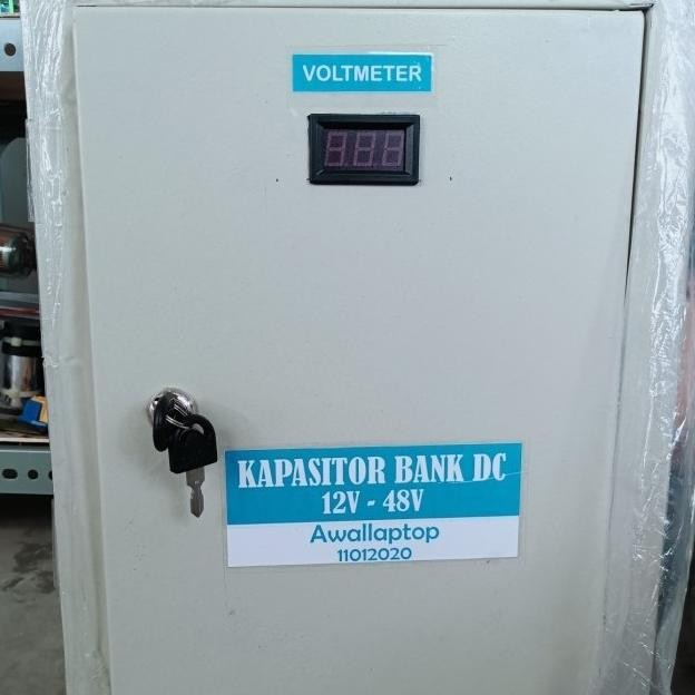 Jual Kapasitor Bank 12V 24V 48V Dc Capacitor Bank Dc Plts Box Panel ...