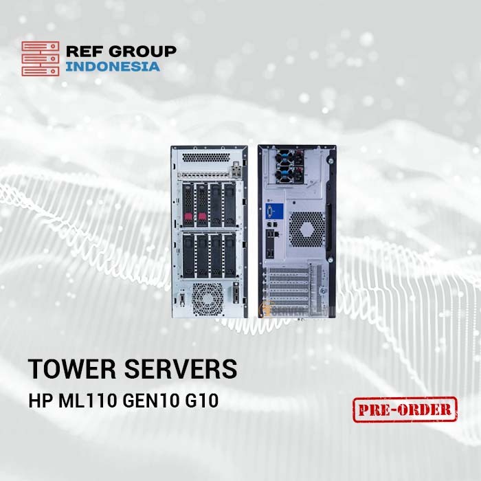 Jual HP ML110 Gen10 G10 Tower Server 8x 3,5" LFF 1x Intel XEON Scalable LGA3647 DDR4 ECC PSU ...