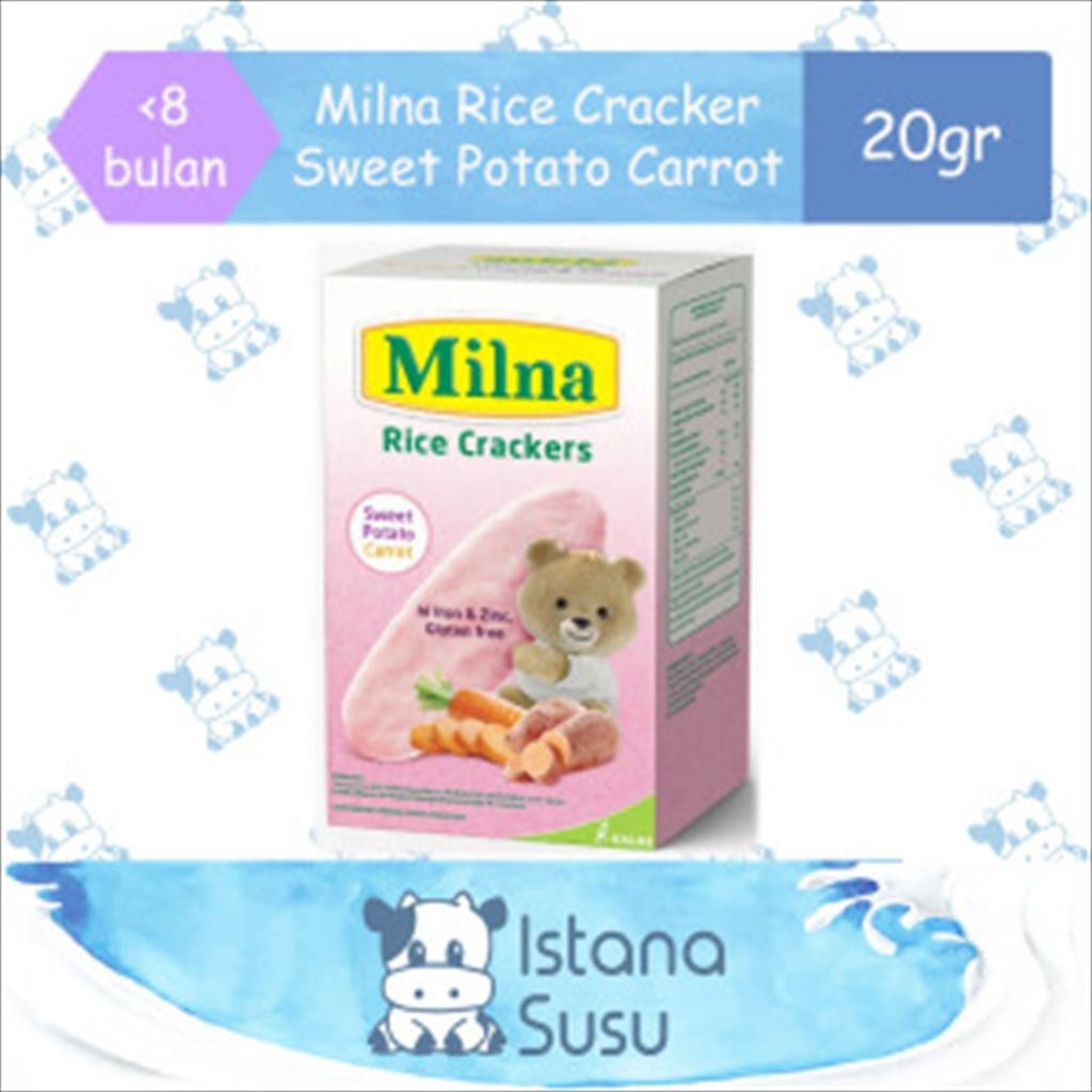 Jual Milna Rice Crackers 20gr | Shopee Indonesia