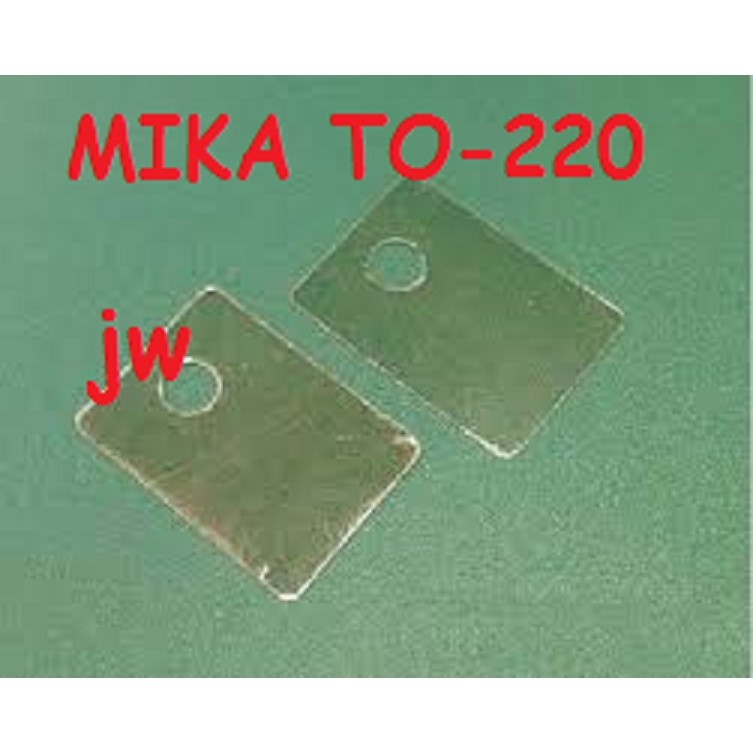 Jual MIKA HEATSINK ISOLATOR TO-TO220 BENING TRANSPARAN PREMIUM | Shopee ...