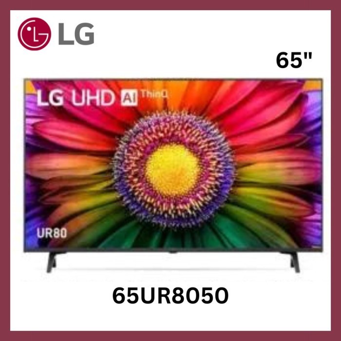 Jual LG Smart TV 65 Inch 65UR8050PSB 4K UHD AI ThinQ Magic Remote ...