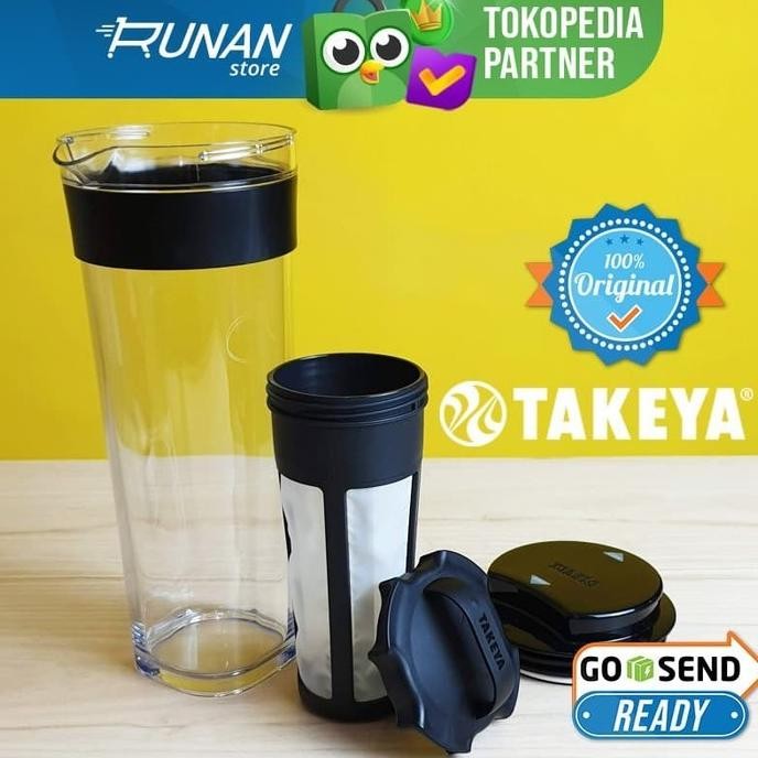 Jual COLD BREW BOTTLE - COLD BREW KOPI COFFEE TEA MAKER JUG 1L TAKEYA ...
