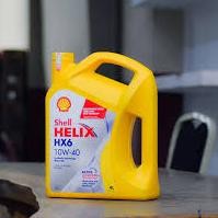 Jual OLI Shell helix HX6 10W-40 ORIGINAL HX6 4 LITER | Shopee Indonesia