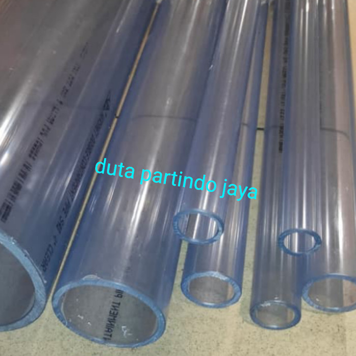 Jual 4 inch Pipa PVC Clear Transparan sch 40 | Shopee Indonesia