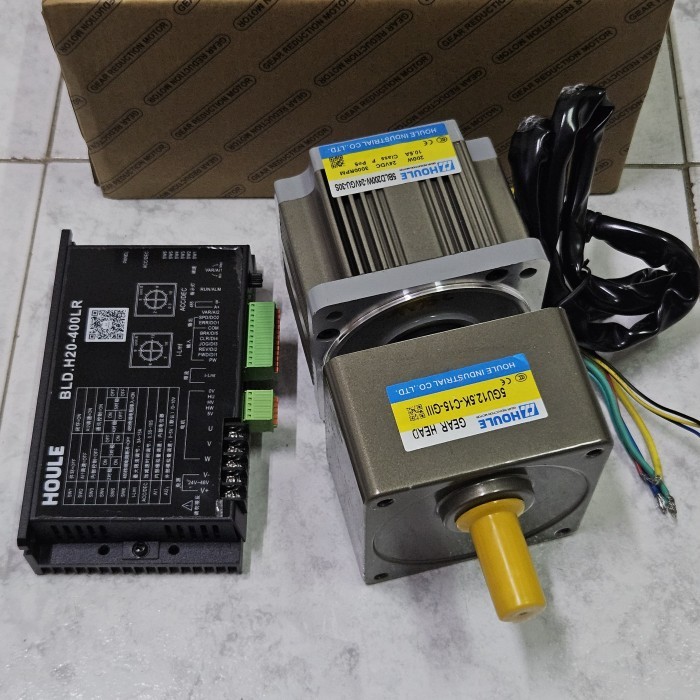 Jual Houle Motor 120W 24V BLDC Gear Motor Brushless DC 5BLD Reversible ...