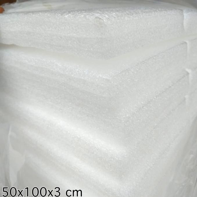 Jual Busa Packing Kemasan 3cm PE Foam / Polybonding / Polyfoam 50x100x3 ...