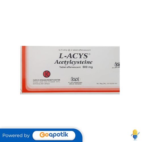 Jual L-ACYS 600 MG BOX 10 TABLET EFFEVESCENT | Shopee Indonesia