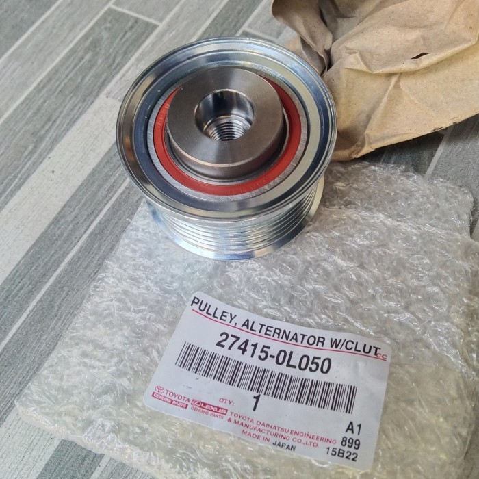 Jual Pulley altenator toyota Hiace Commuter 27415-0L050 ORIGINAL ...