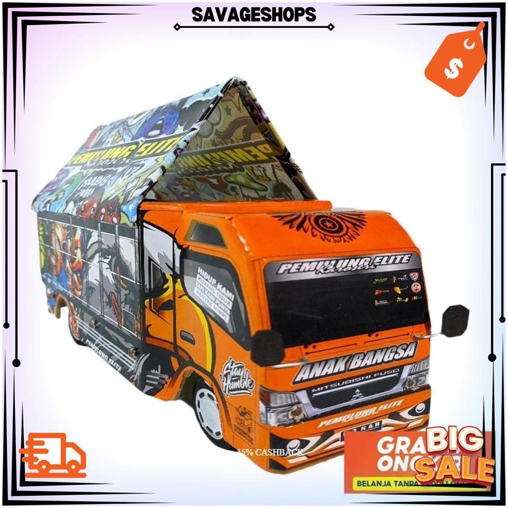 Jual Truk Oleng Full Variasi Lampu Sama Terpal Bg Promo 10.10 | Shopee ...