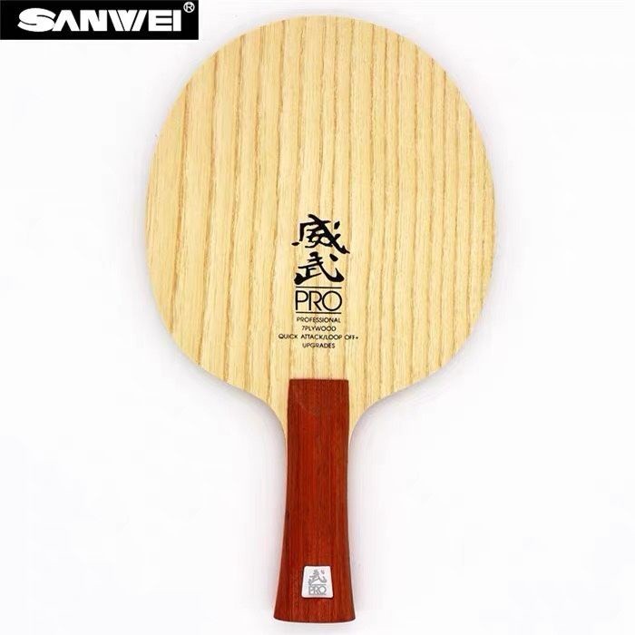 Jual SANWEI V5 PRO Pisau Tenis Meja Profesional 7 Kayu Lapis Serangan Cepat + Loop OFF + Raket ...