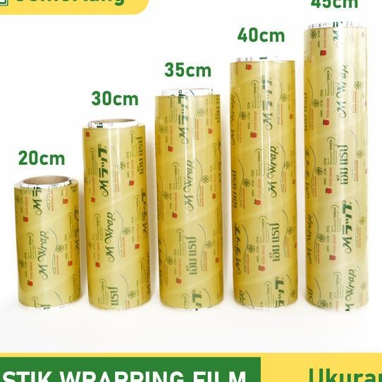Jual Plastik Wrapping Film 30Cm ( M Wrap ) | Shopee Indonesia