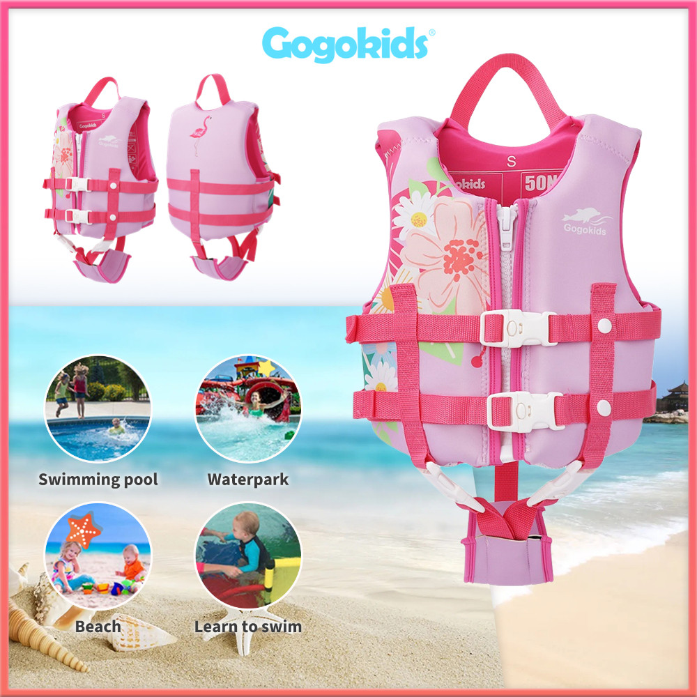 Jual Gogokids 1-9 Tahun Pink Kids Life Jacket Life Vest untuk Anak ...