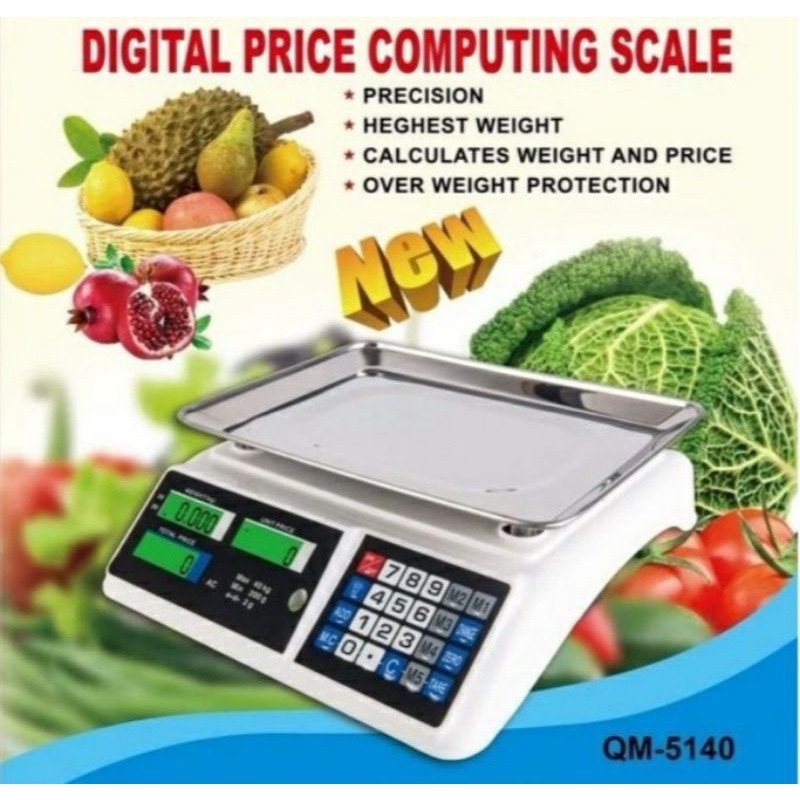 Jual Timbangan, Buah , Laundry , Sayur , Digital 40kg | Shopee Indonesia
