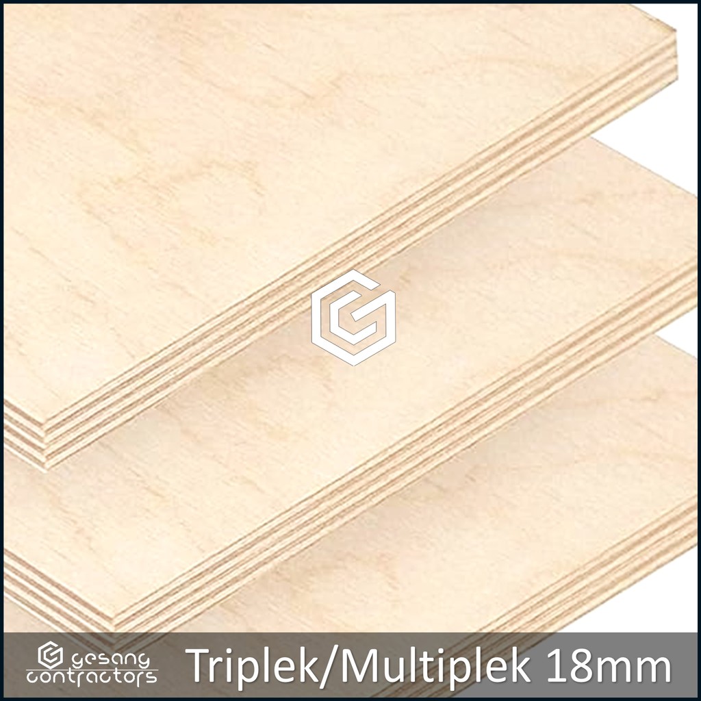 Jual Triplek 18mm 20x200 cm | Multiplek 18 mm 200x20 cm | MC Uty Grade ...