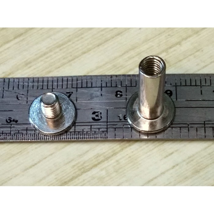 Jual Baut Jilid buku 15 mm (obeng minus) | Shopee Indonesia