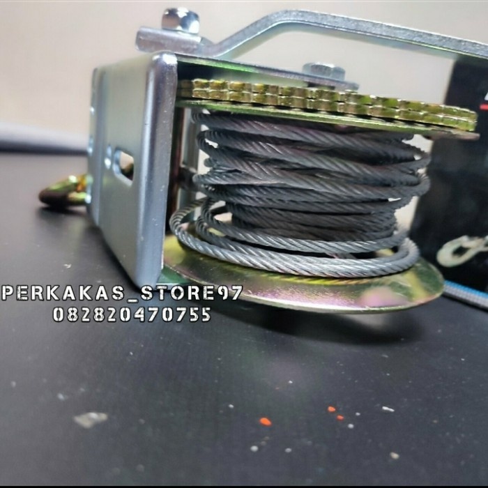 Jual READY hand winch 500kg 1000Lb gear winch katrol manual nagasaki ...