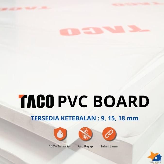 Jual Taco Pvc Board 9Mm | Shopee Indonesia