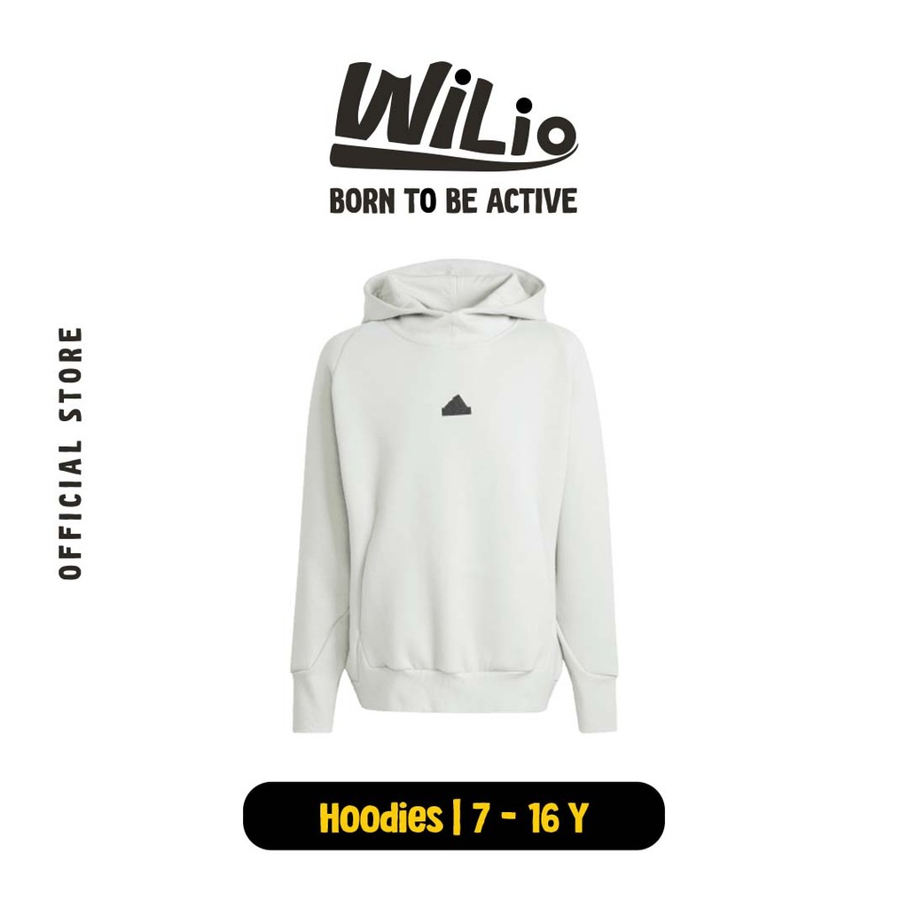 Jual ADIDAS Z.N.E. Hoodie Kids IK5710 - Jaket Anak (Abu-Abu) | Shopee ...