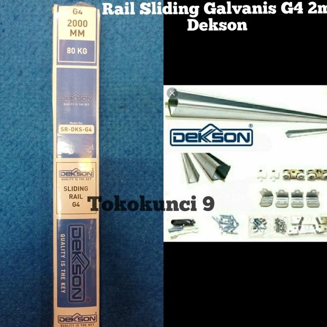 Jual Sliding Rel Dekson Rail Sliding G4 2M Dekson | Shopee Indonesia