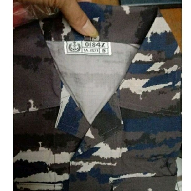 Jual Baju Pdl Doreng Layar Kri Tni-Al Original Baru!! | Shopee Indonesia