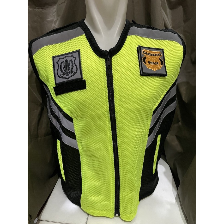 Jual Rompi Satpam - Rompi Security - Rompi Double Mesh Satpam - Vest ...