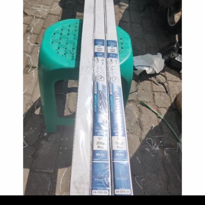 Jual Rel Pintu Geser Sliding Galvanis Dekkson Tipe G4 (2 Meter ...