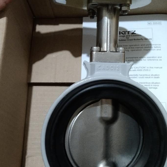Jual Butterfly Valve Kitz 4 Inch 10K Alumunium !! Ready | Shopee Indonesia