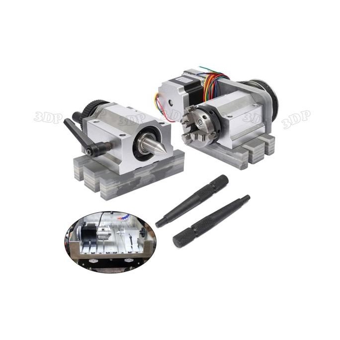 Jual Mini 4Th Axis Rotary Table !! Ready | Shopee Indonesia