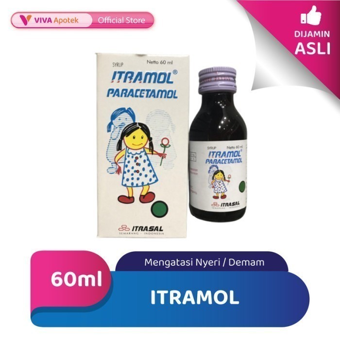 Jual Itramol Sirup untuk Mengatasi Nyeri / Demam (60 ml) | Shopee Indonesia