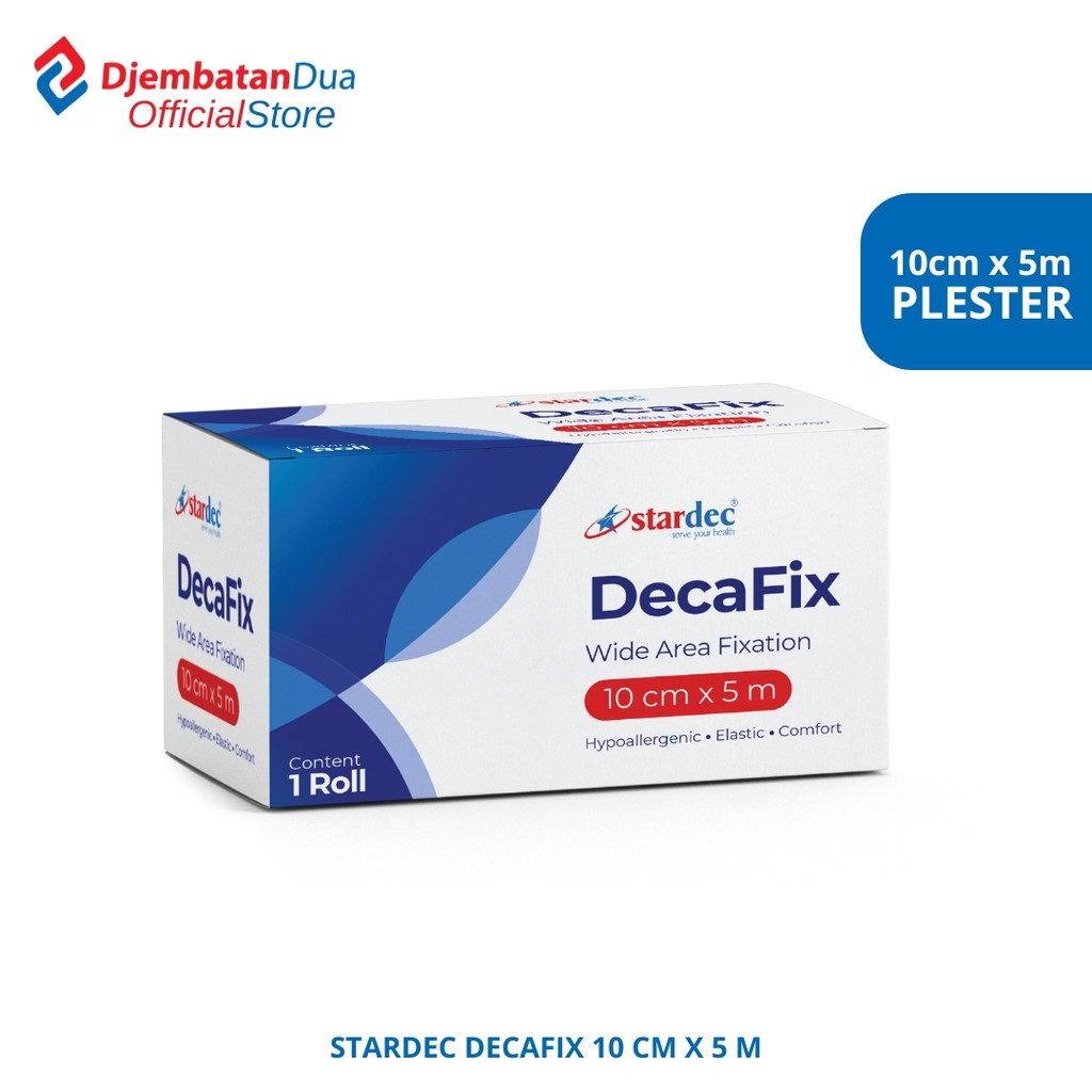 Jual Stardec Decafix Plester Penutup Luka - 10 cm X 5 m | Shopee Indonesia
