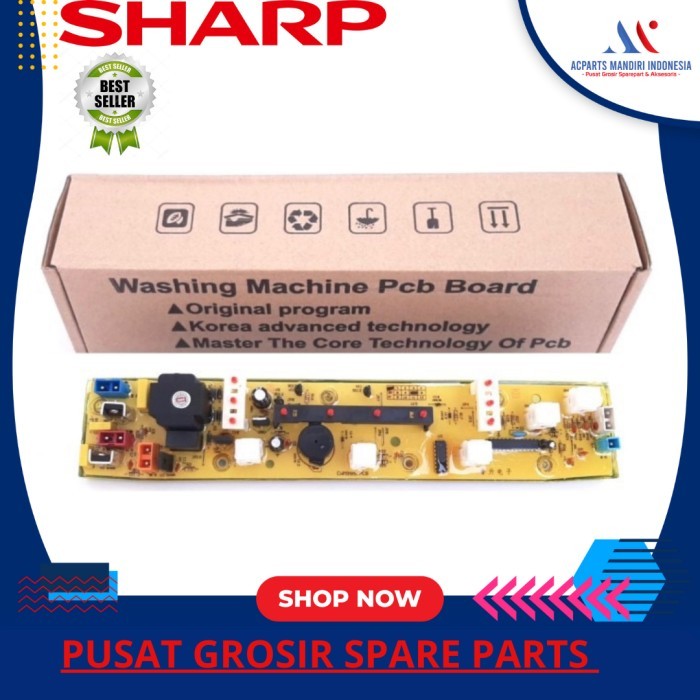 Jual Modul Pcb Mesin Cuci Sharp Es-F800S Harga Khusus | Shopee Indonesia