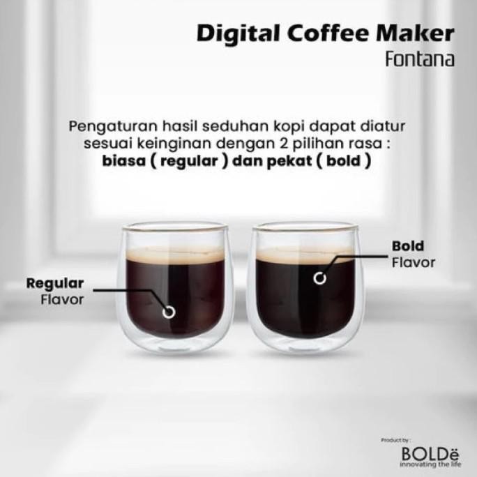 Jual Bolde Digital Coffee Maker Fontana Smart Coffee Machine Mesin ...
