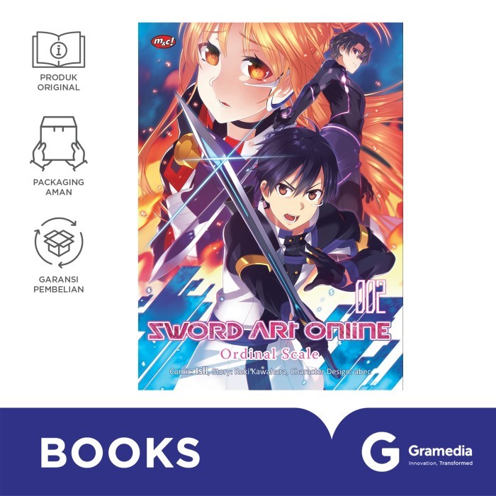 Jual Gramedia Komik Sword Art Online the Movie - Ordinal Scale 02 (REIKI KAWAHARA/ABEC) | Shopee ...