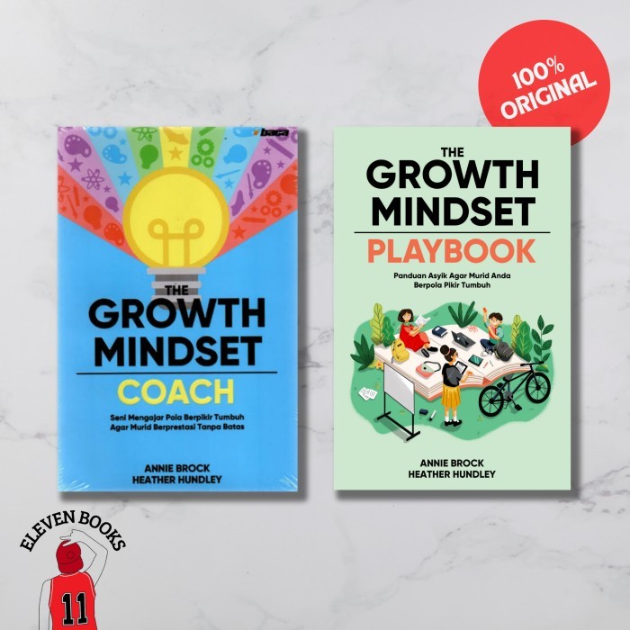 Jual Promoo Bundling Buku The Growth Mindset Coach & The Growth Mindset ...