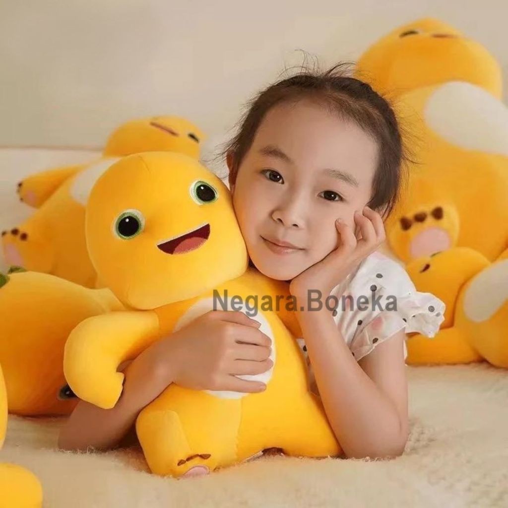 Jual MURAH BONEKA DINO NALOONG KUNING UKURAN 30CM DAN 45CM PREMIUM ...