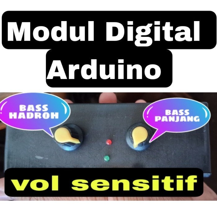 Jual modul bass hadroh 2 CH input - 1 output (bass drejeb, jik jik & bass gler) | Shopee Indonesia