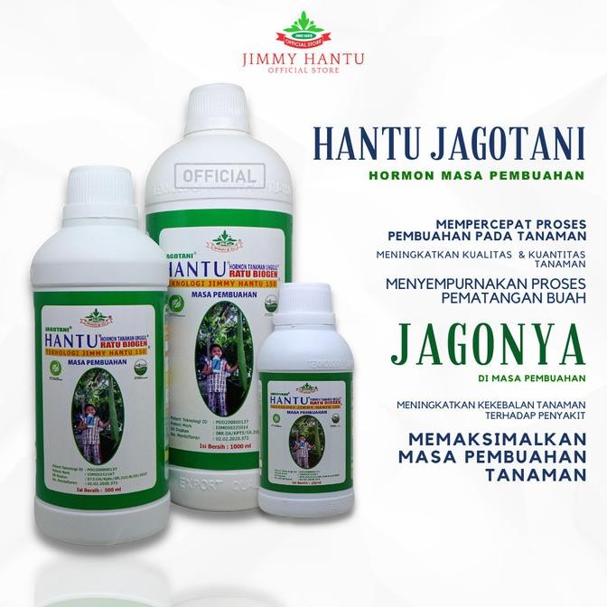 Jual PUPUK JIMMY HANTU JAGO TANI PELEBAT BUAH RB 1000ml ORGANIK CAIR ...