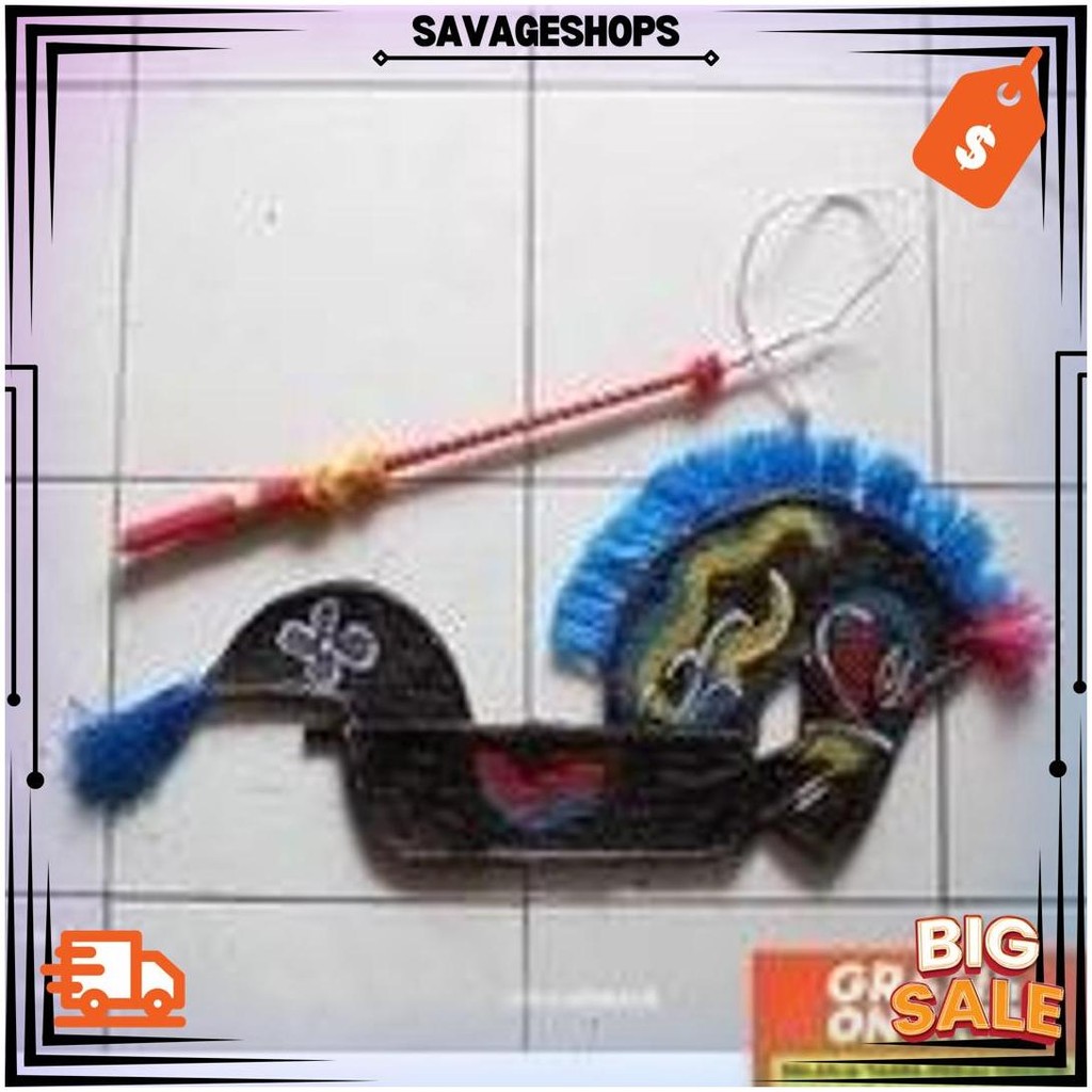 Jual Paket Mainan Anak Jaranan Tanggung (Kudalumping) + Pecut Lidi Bg ...