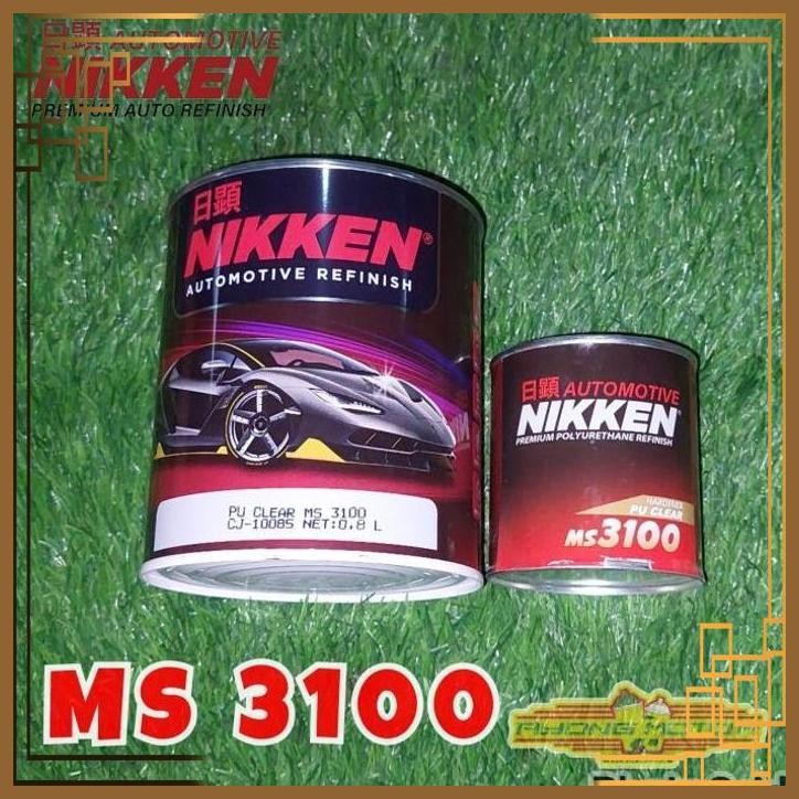 Jual [AMC] NIKKEN CLEAR COAT MS 3100 4:1 ISI 1L/SET | Shopee Indonesia