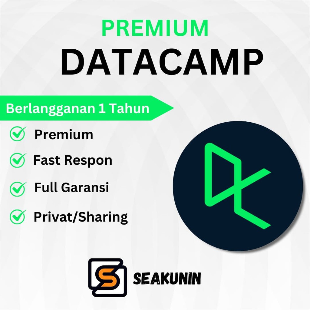 Jual Akun Datacamp Premium 1 Tahun Garansi Full | Shopee Indonesia