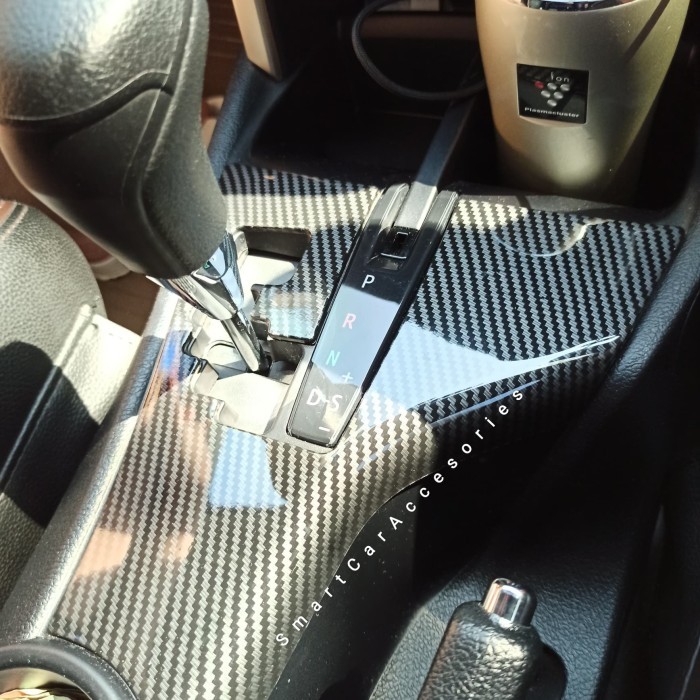 Jual Panel Cover Shifter Carbon Karbon Toyota Innova Reborn | Shopee ...